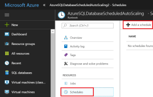Azure SQL Database scheduled autoscaling – Jorg Klein's Blog